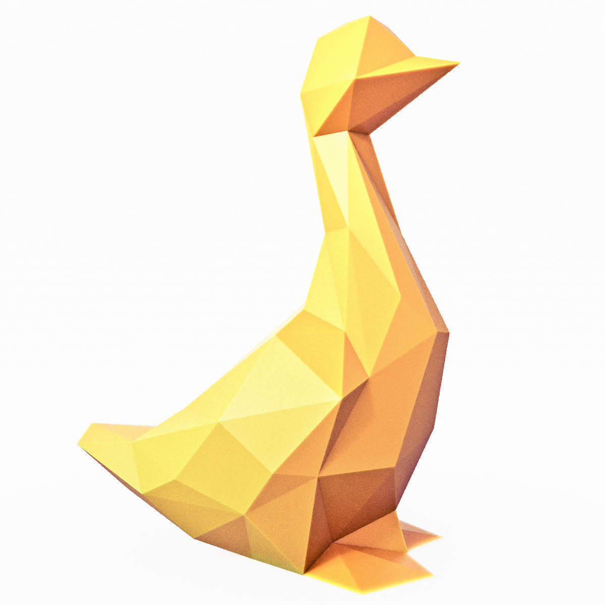 Duck Low Poly 3D model | CGTrader