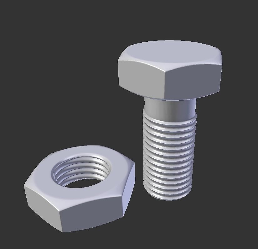 Model 3D of Screw for 3D Printing 3D model 3D printable | CGTrader