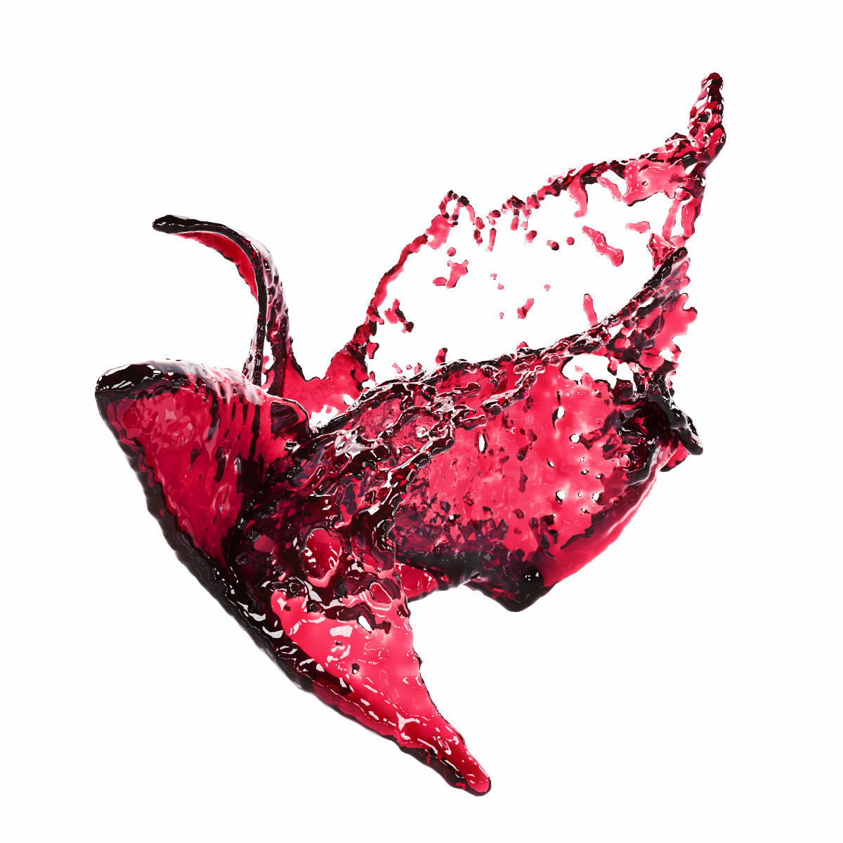 Splash 3 3D model | CGTrader