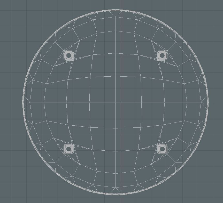 Round kitchen table UE4 ready 3D model | CGTrader