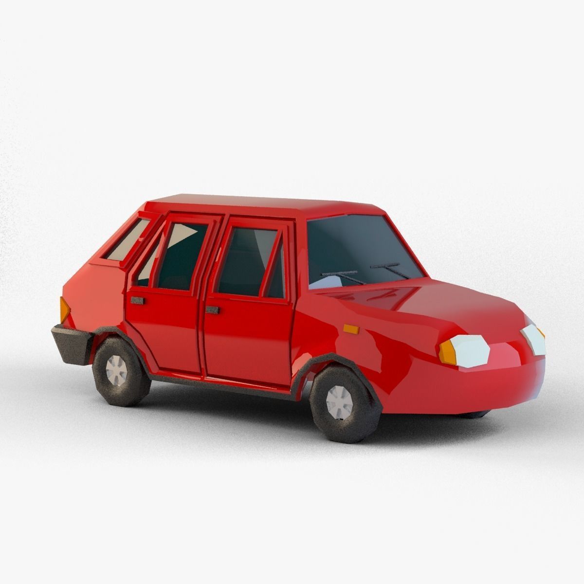 3D model car low-poly 3d model cartoon cuv VR / AR / low-poly | CGTrader