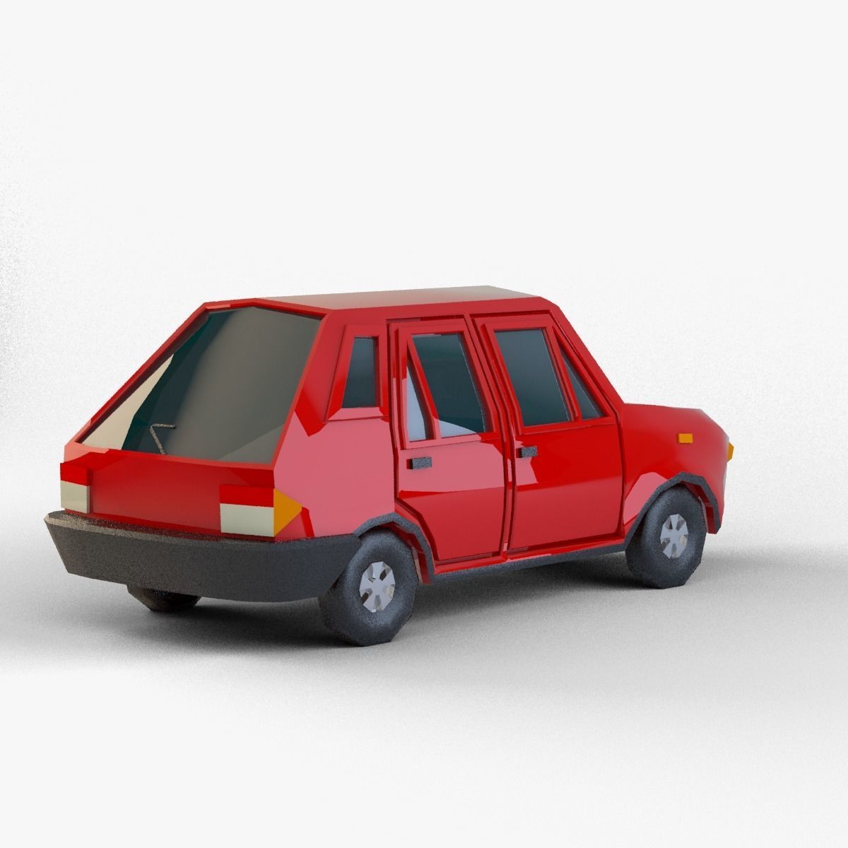 3D model car low-poly 3d model cartoon cuv VR / AR / low-poly | CGTrader
