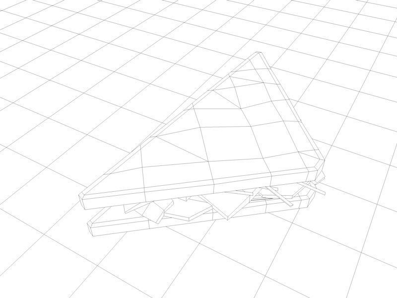 3D model Cartoon Low Poly Sandwich VR / AR / low-poly | CGTrader