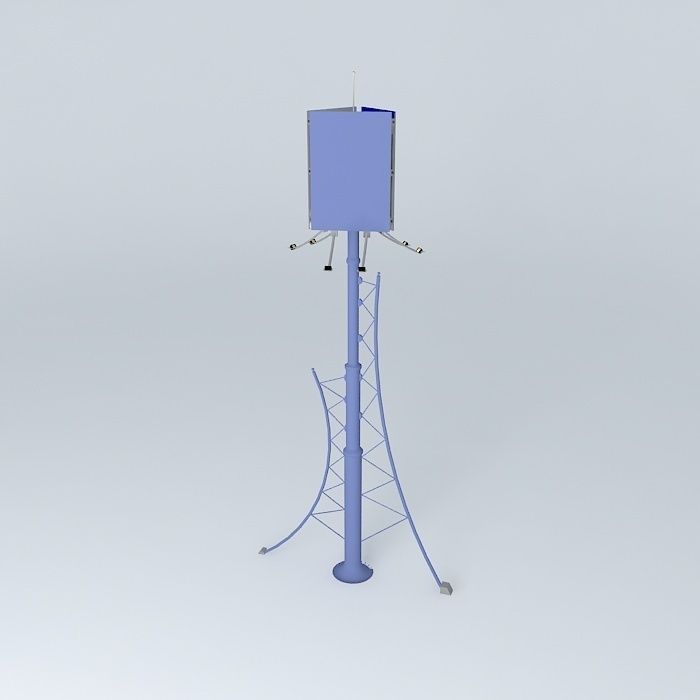 MCB Billboard free 3D model | CGTrader