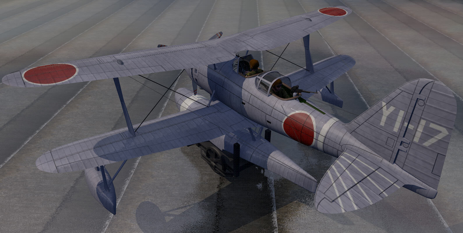 Mitsubishi F1M2 Zerokan - aka Pete 3D model | CGTrader
