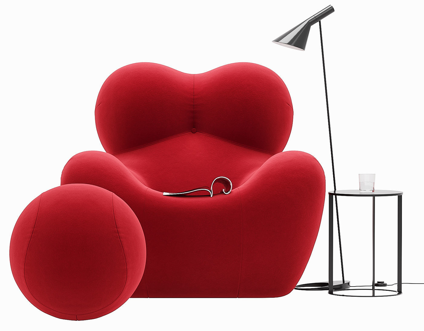 Serie Up 2000 armchair 3D model | CGTrader