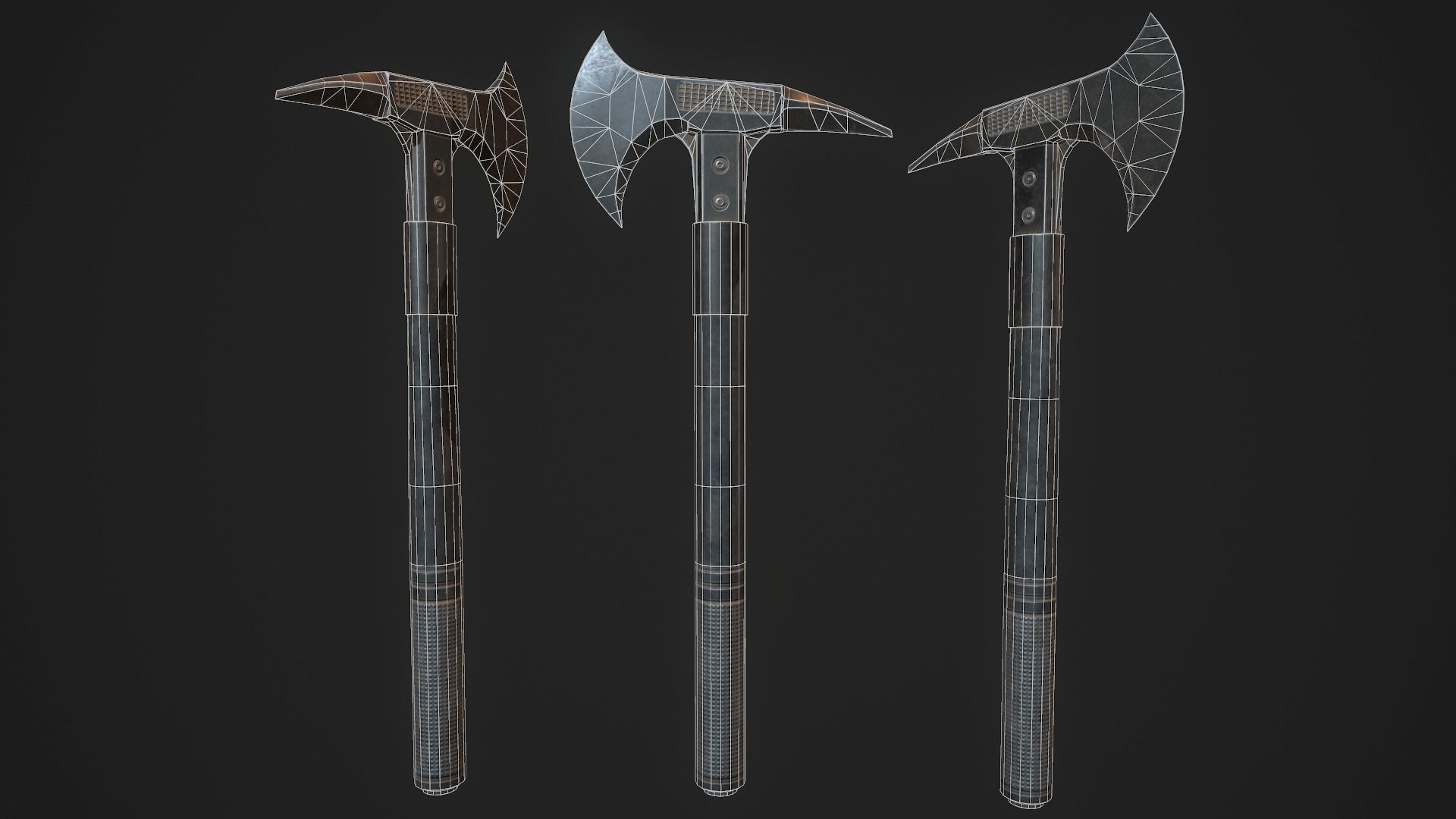 3D model Modern Axe 02 VR / AR / low-poly | CGTrader