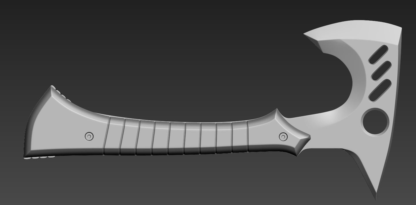 Modern Axe set 01 Highpoly 3D model | CGTrader