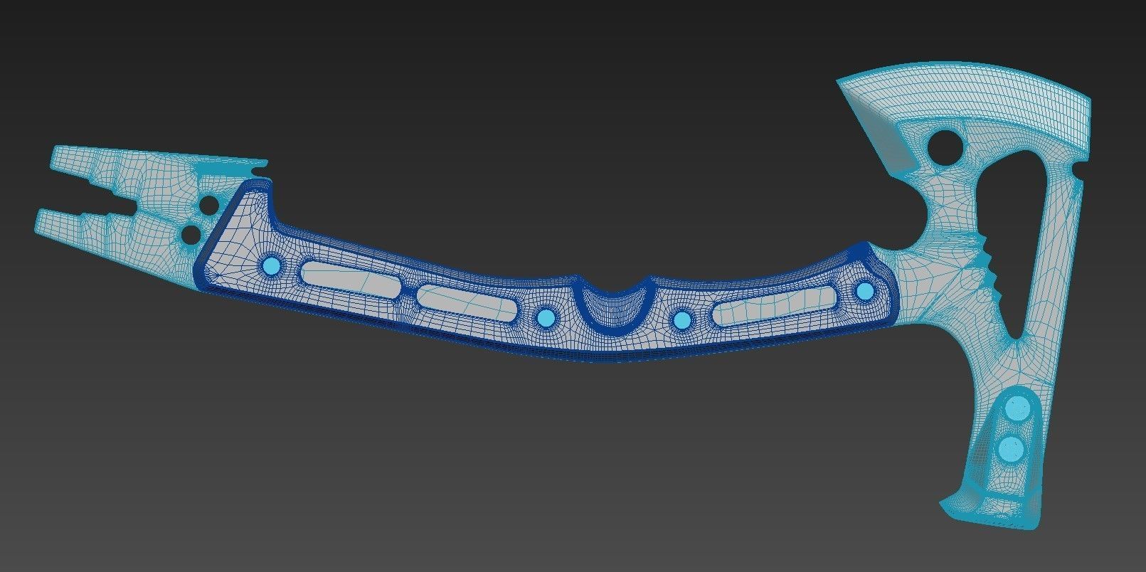 Modern Axe set 01 Highpoly 3D model | CGTrader