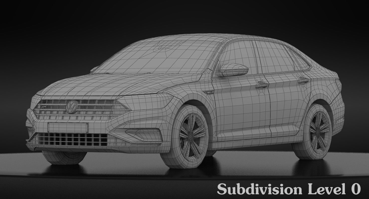 Volkswagen Jetta R-Line 2019 Detailed Interior 3D model | CGTrader