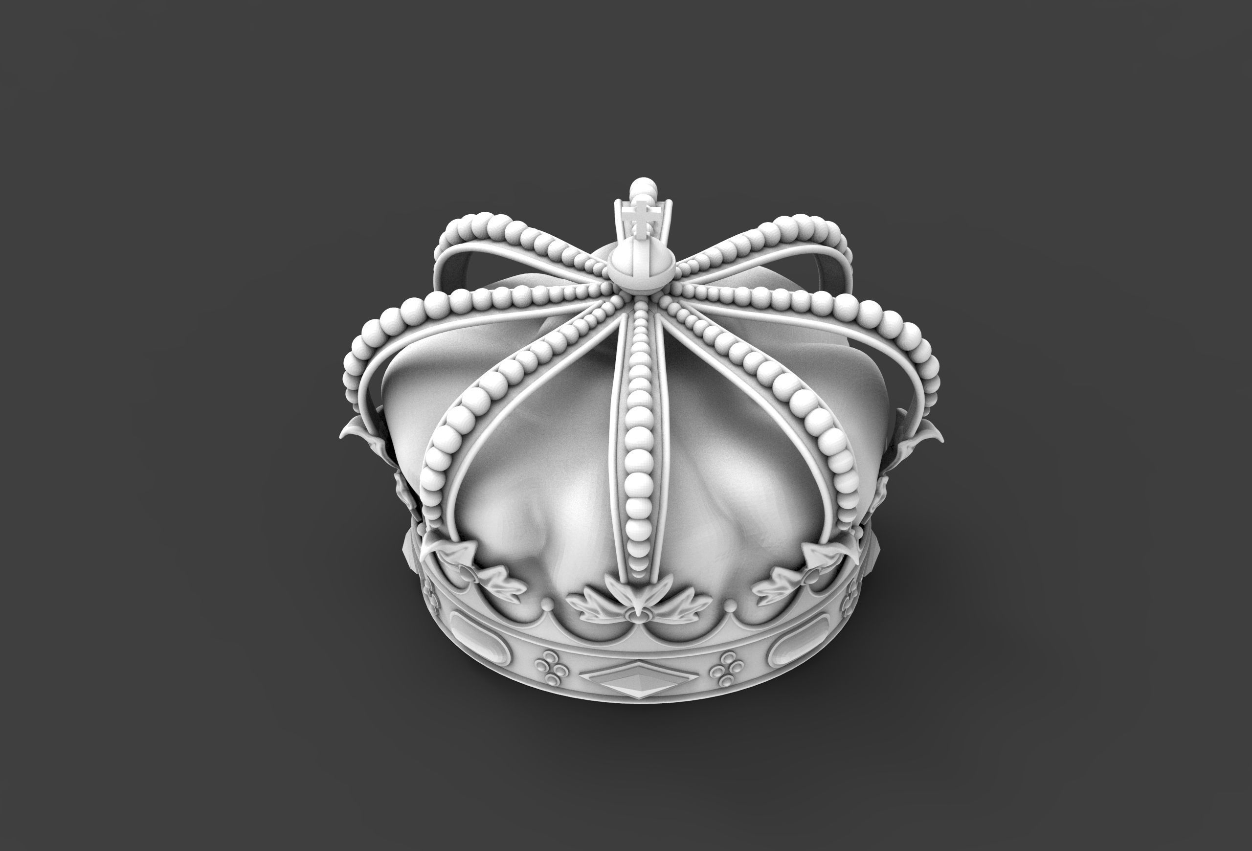 Crown 3D model 3D printable | CGTrader