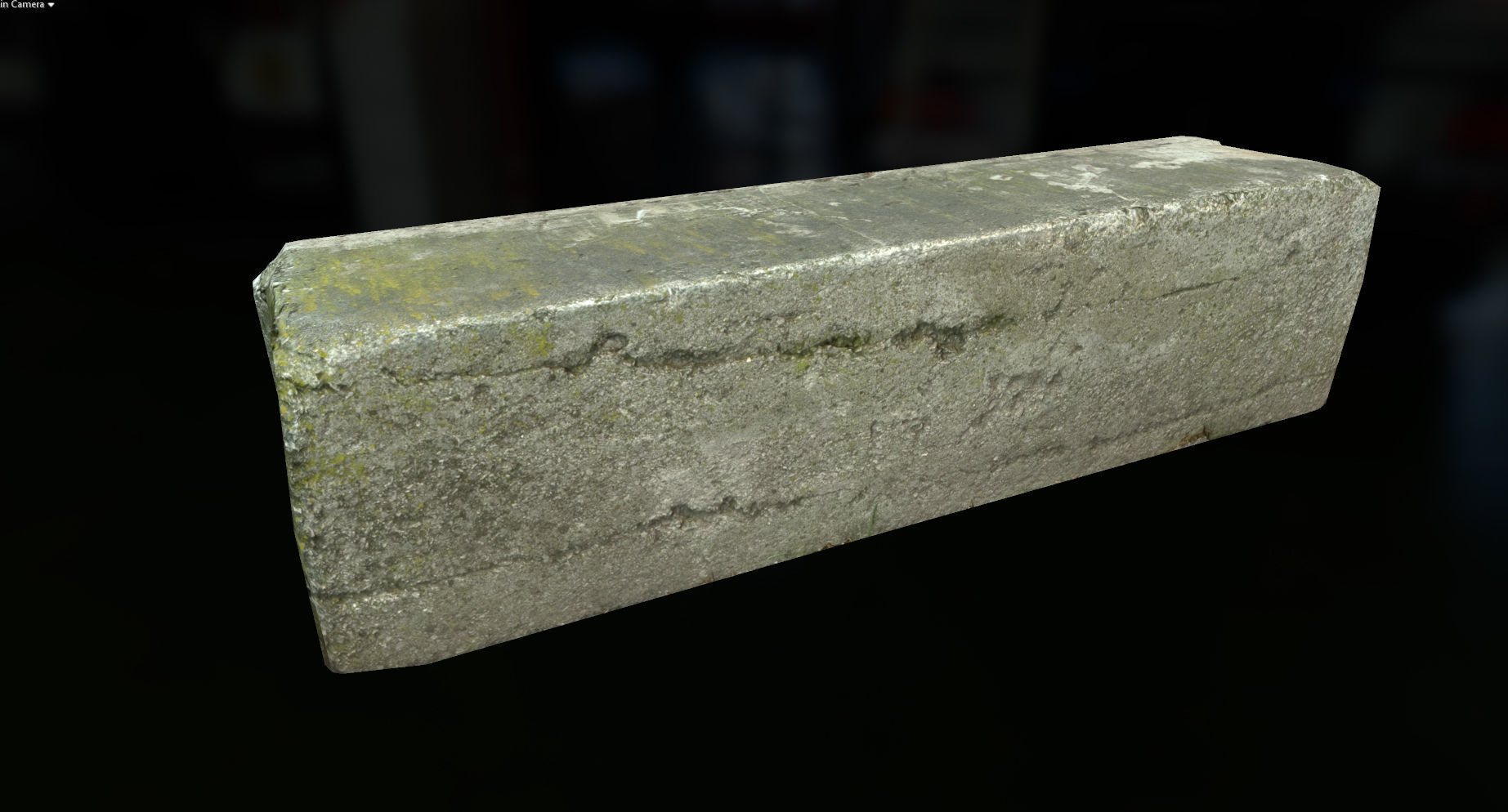 3D model PBR Concrete Block VR / AR / low-poly | CGTrader