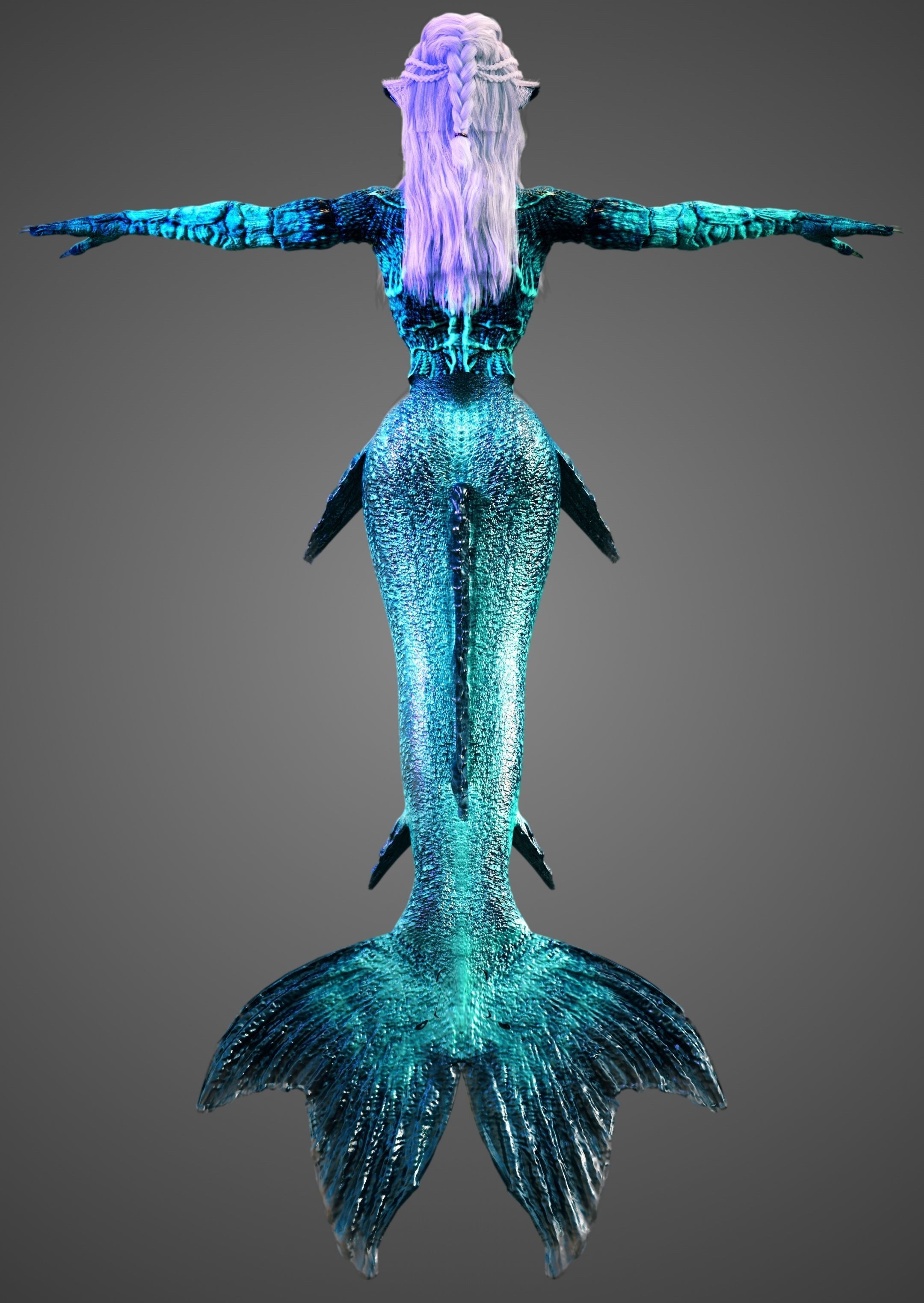 Siren 3D model animated rigged | CGTrader