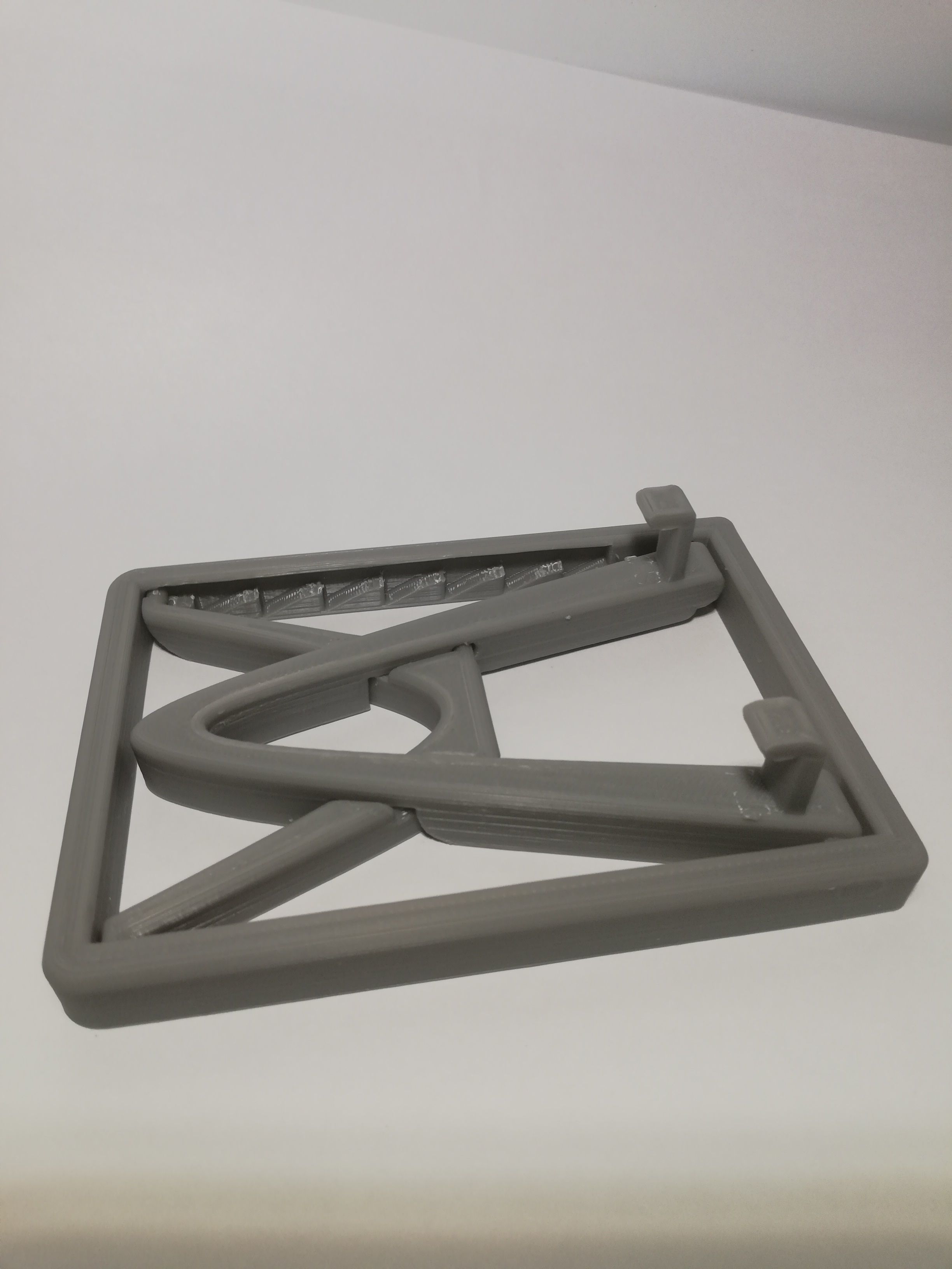 Collapsible Adjustable Phone Stand 3D model 3D printable | CGTrader