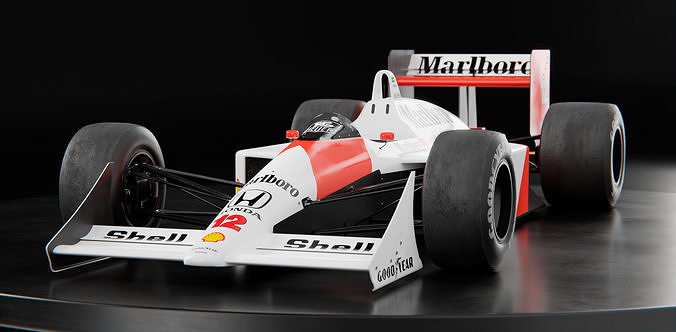 McLaren Mp4-4 3D model | CGTrader