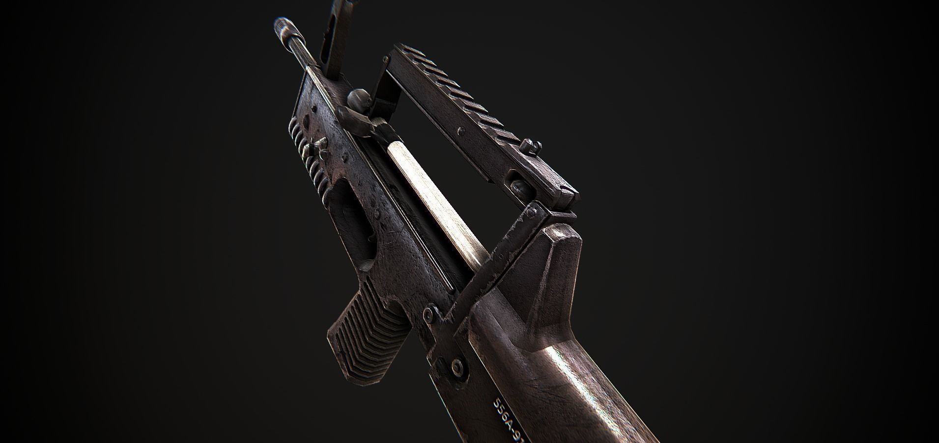 3D model A91 Assault Rifle VR / AR / low-poly | CGTrader