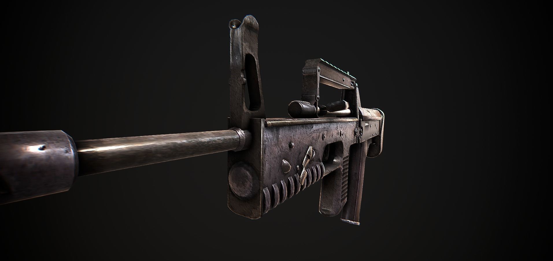 3D model A91 Assault Rifle VR / AR / low-poly | CGTrader