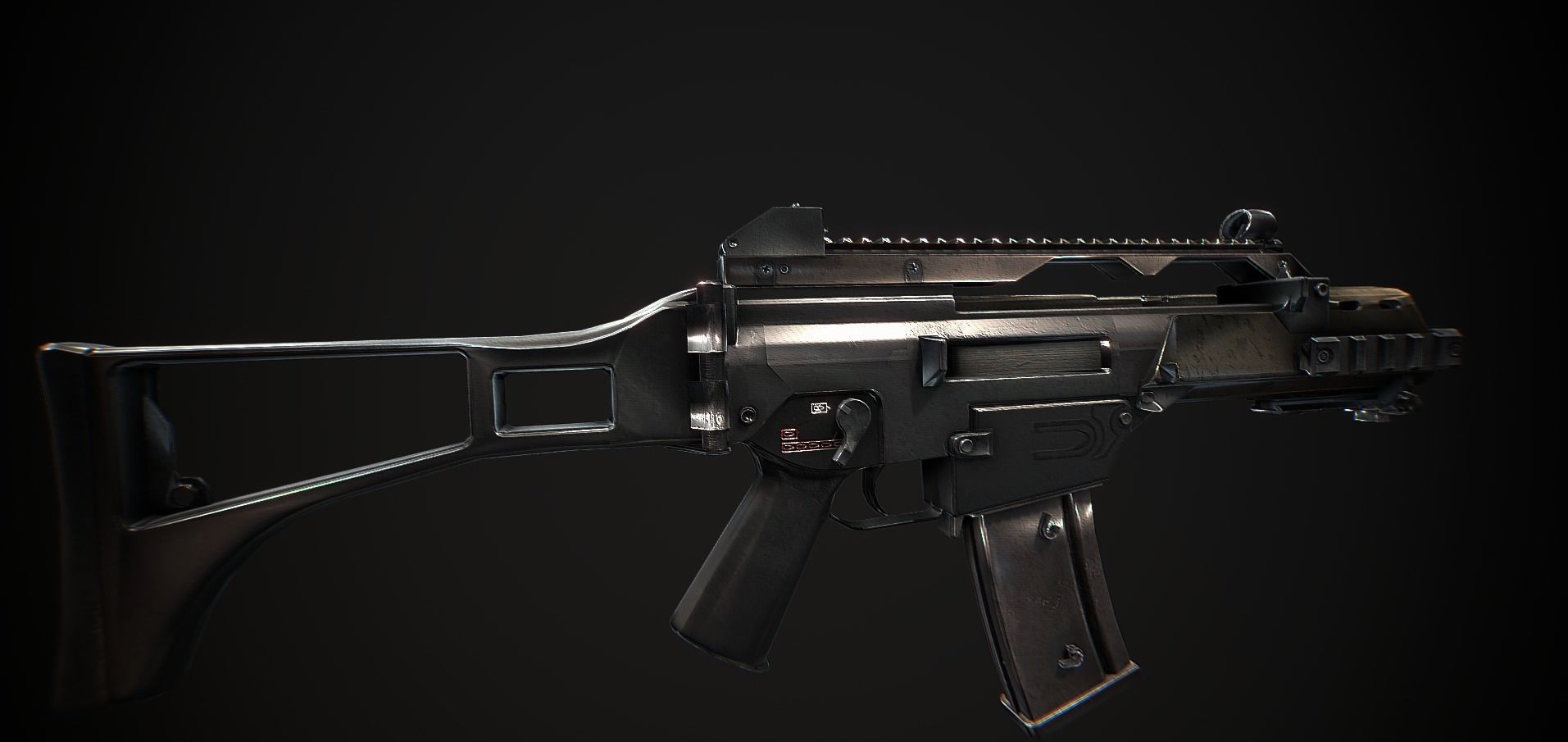 3D model G36 VR / AR / low-poly | CGTrader
