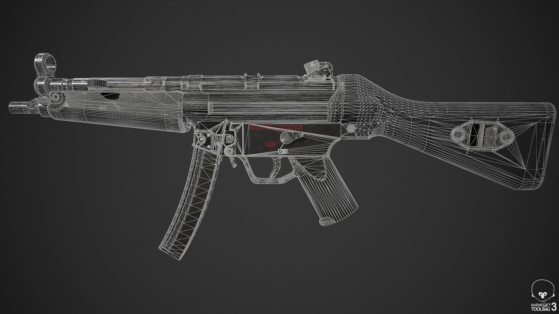 3D model MP5A2 VR / AR / low-poly | CGTrader