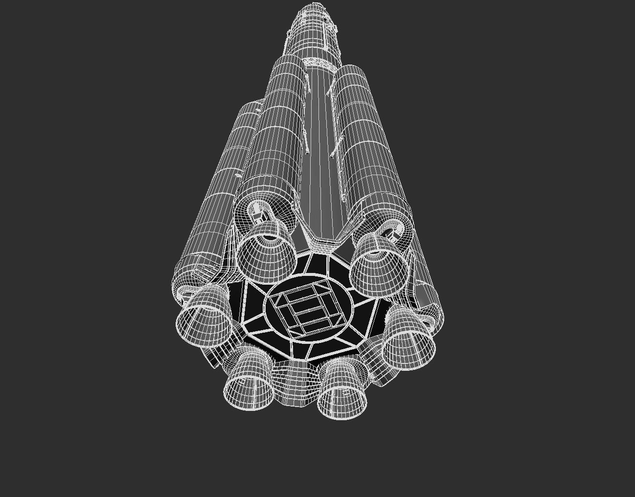 Proton Rocket launch pad 3D model rigged | CGTrader