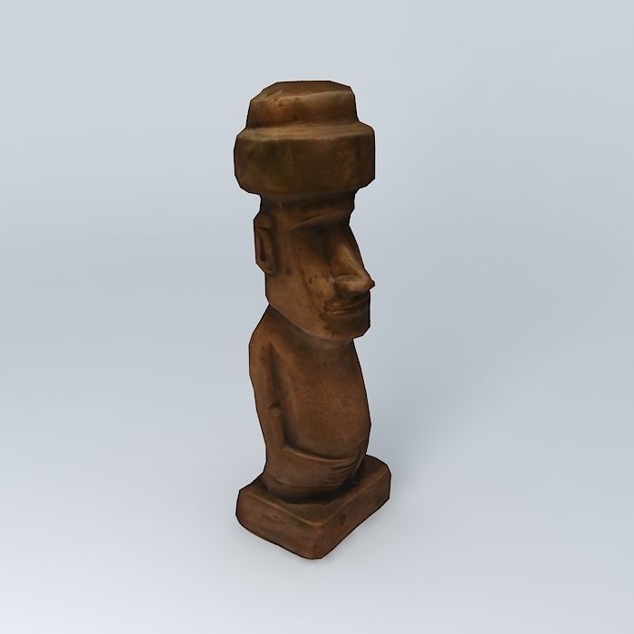 Moai free 3D model | CGTrader