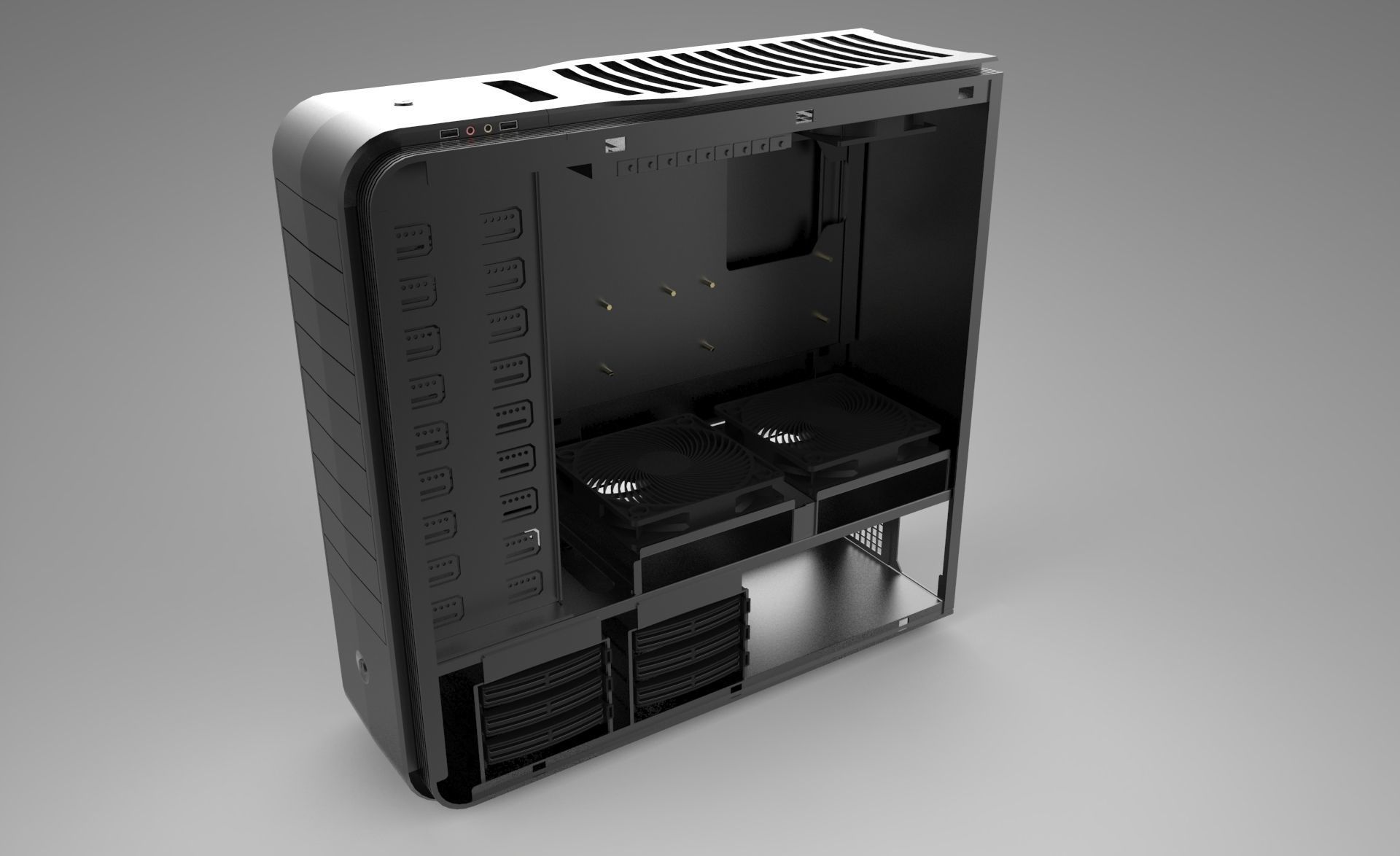 Silverstone TJ11 PC Case 3D model | CGTrader