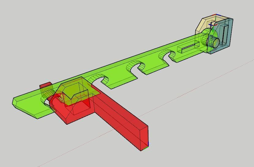 PVC Windows Lock System Set 3D model 3D printable | CGTrader