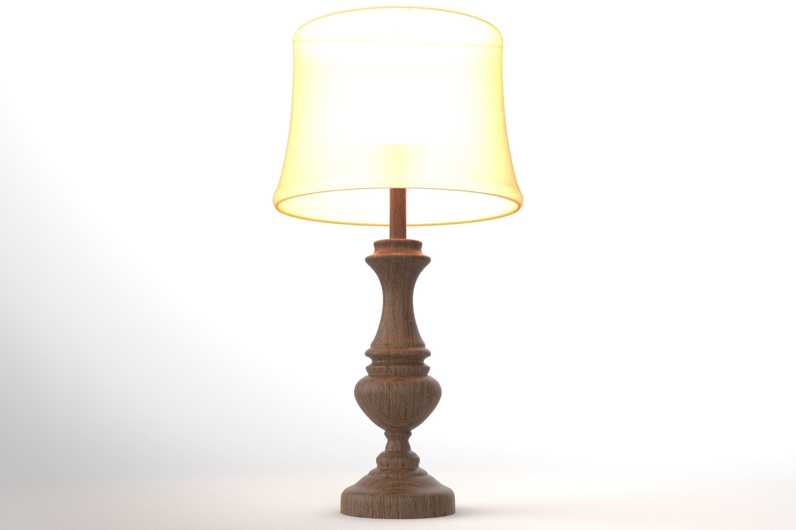 Fine wood lamp free VR / AR / low-poly 3D model | CGTrader