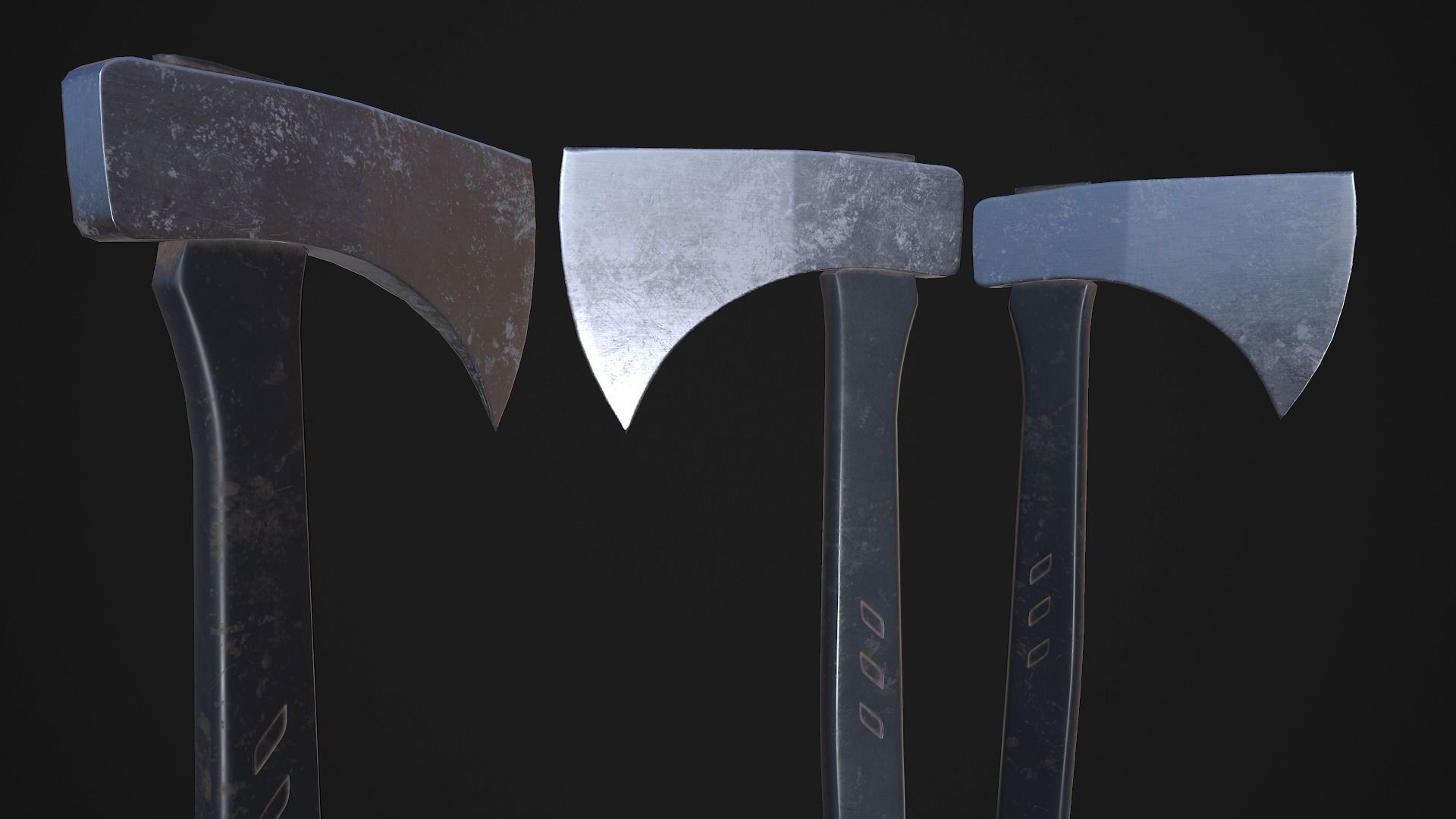 3D model Modern Axe 09 VR / AR / low-poly | CGTrader