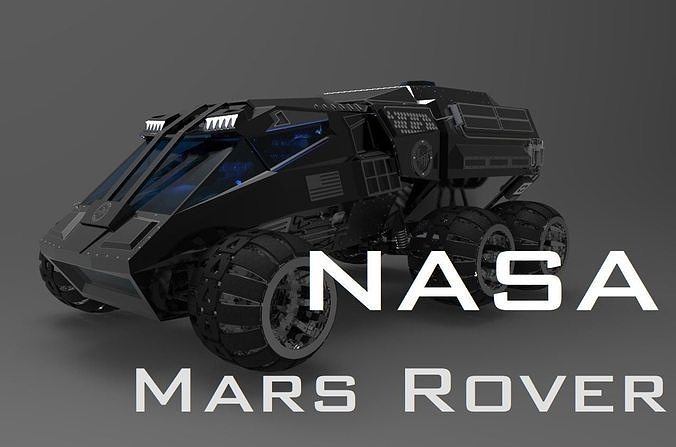 NASA Mars Rover Concept 3D model | CGTrader