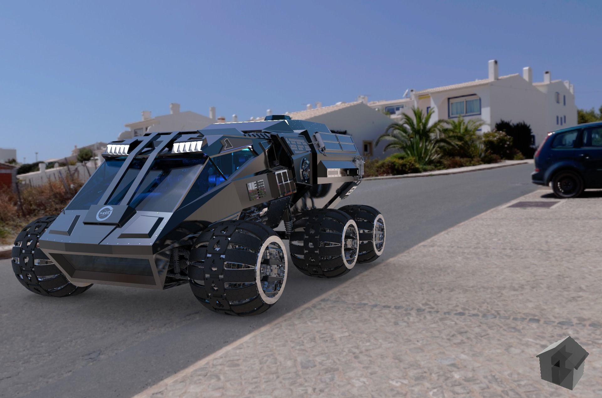 NASA Mars Rover Concept 3D model | CGTrader