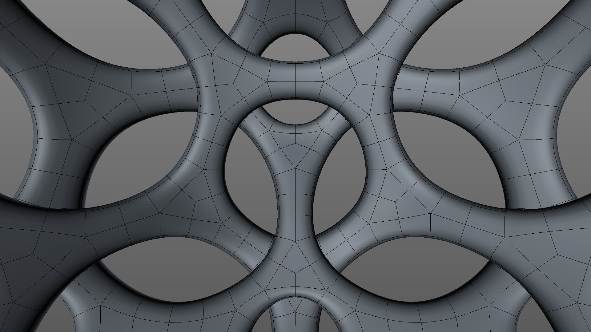 Intertwined Shape 3D model | CGTrader