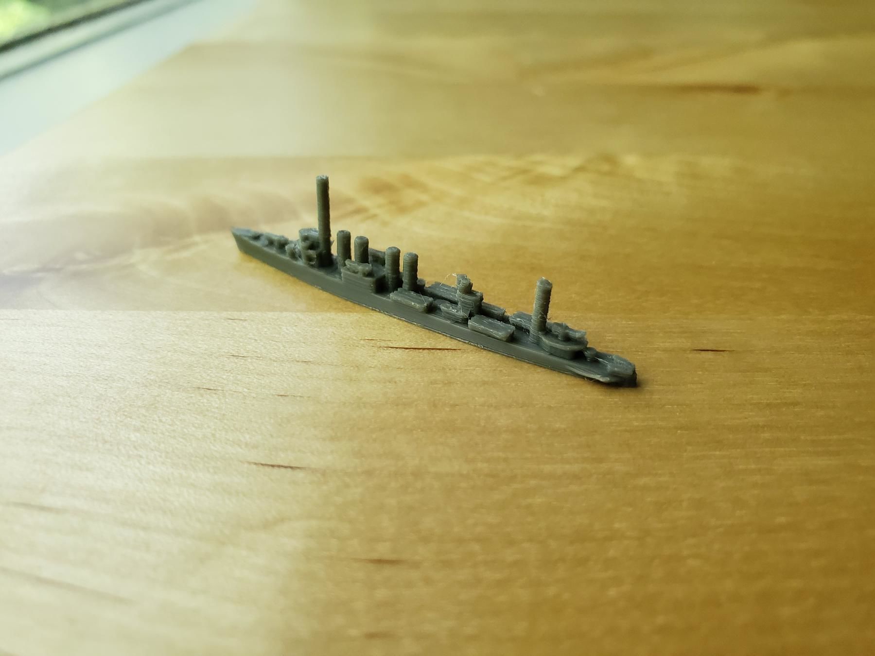 US Clemson Class Destroyer Warship 3D model 3D printable | CGTrader