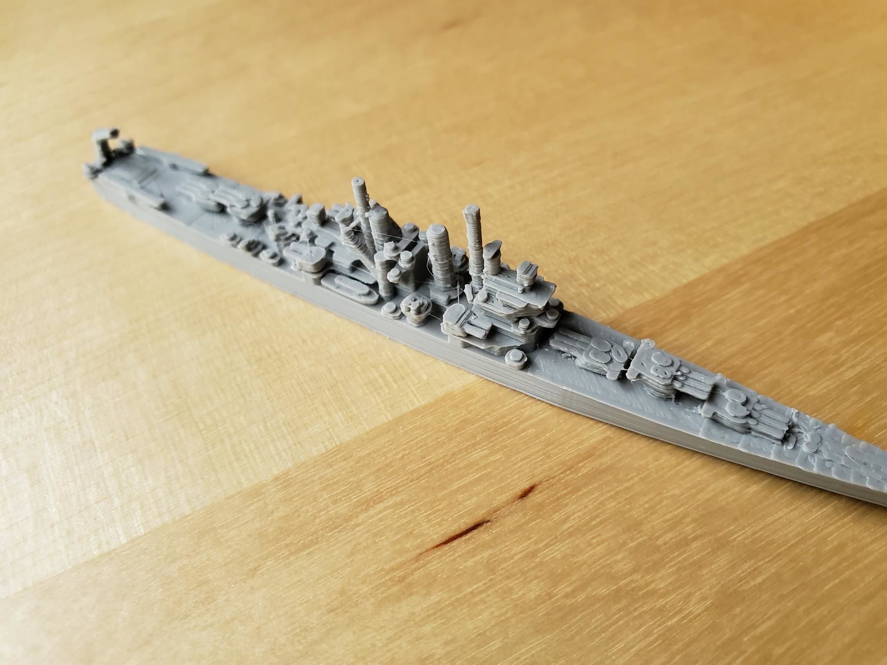 US St Louis Class Cruiser Warship 3D model 3D printable | CGTrader