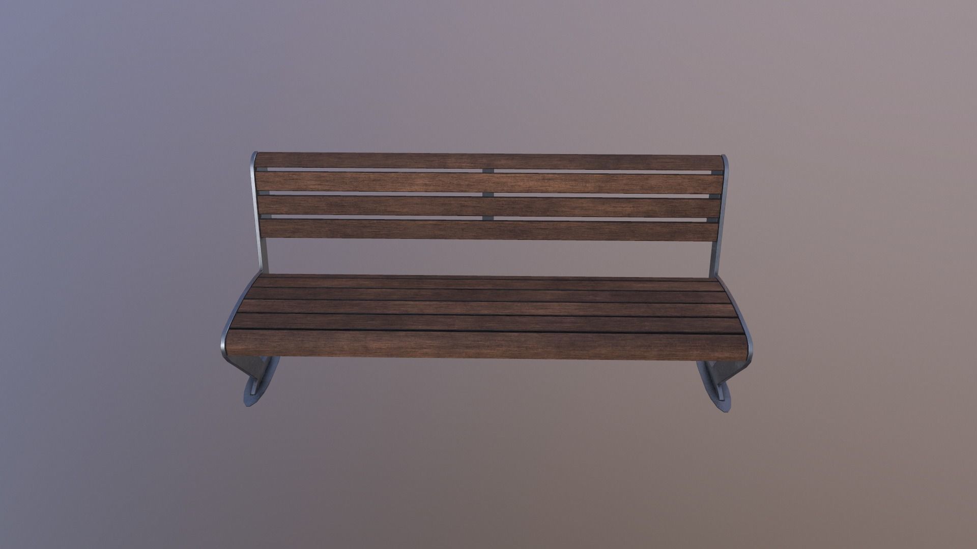 3D model Bench Low-poly Game Ready Model VR / AR / low-poly | CGTrader