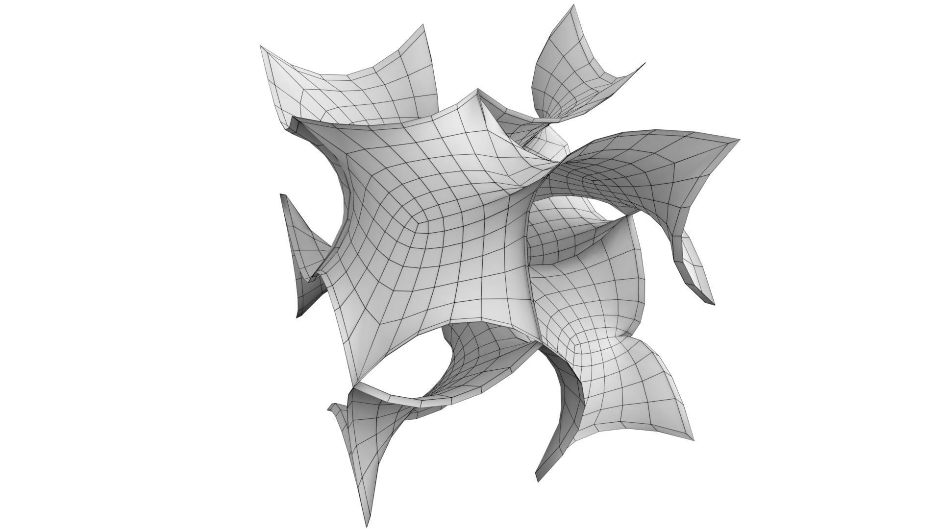 Gyroide piece of art 3D model 3D printable | CGTrader