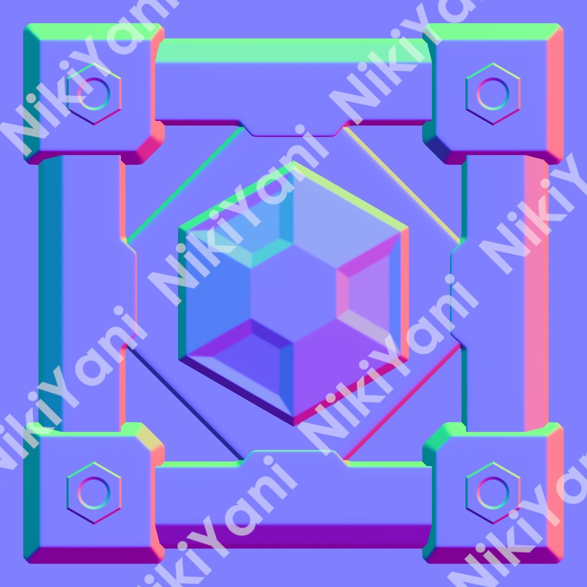 Normal map kit Hard Surface edition Texture | CGTrader