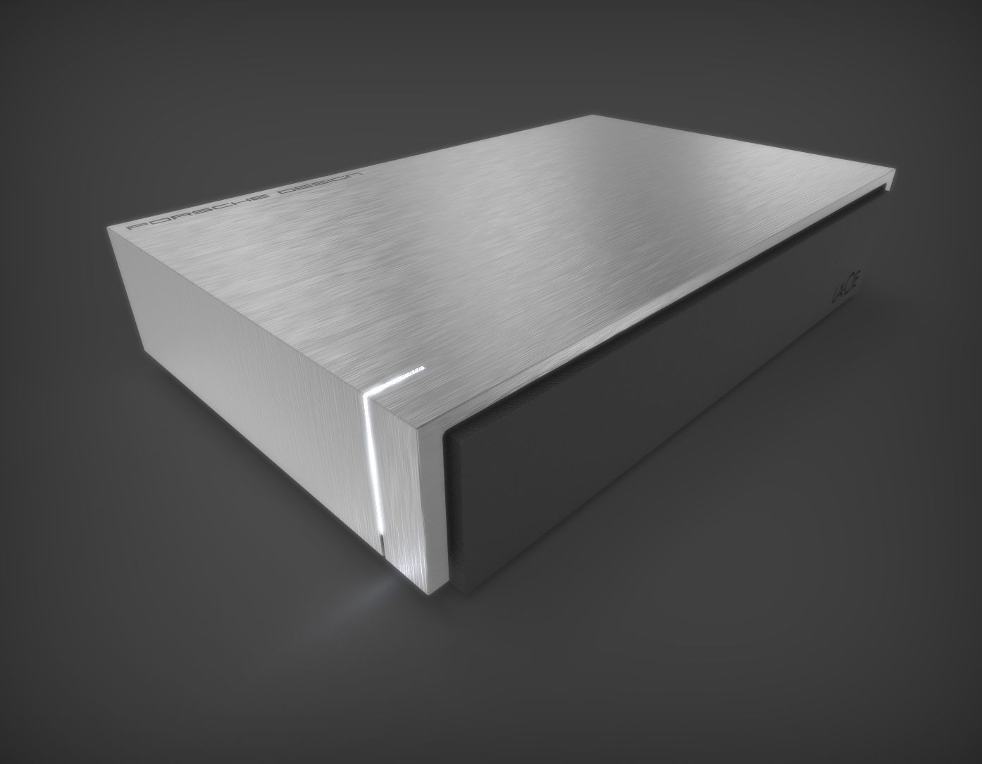 LaCie Porsche Design P 9230 External Hard Drive 3D model | CGTrader