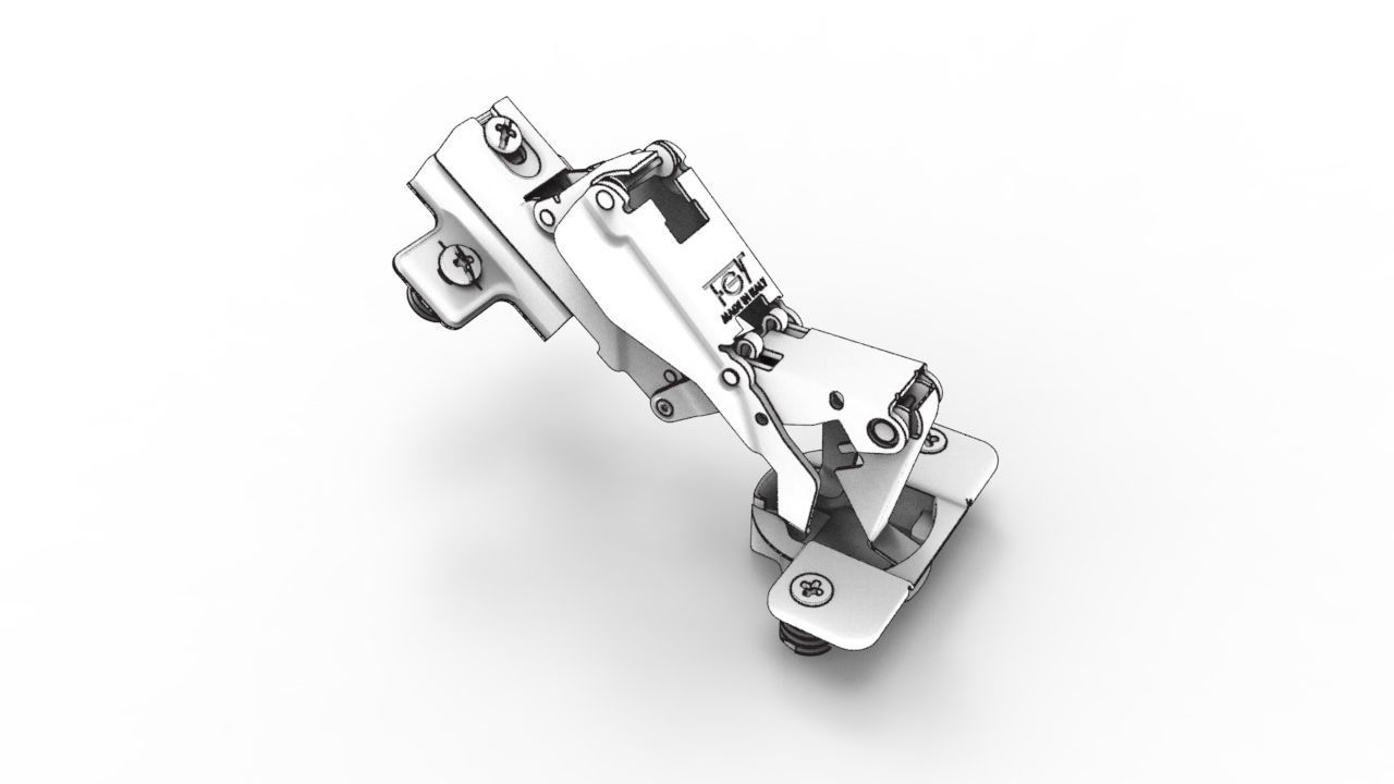 FGV Soft Close Hinge 3D model | CGTrader