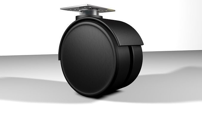 Leg-wheel castor wheel 3D model | CGTrader