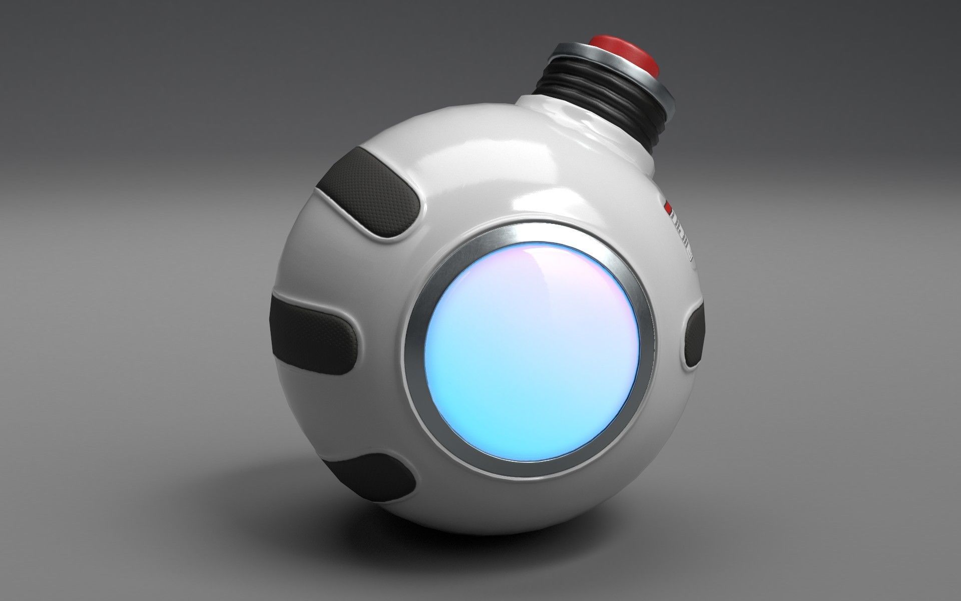 3D model Stylized Sci-Fi Grenade VR / AR / low-poly | CGTrader