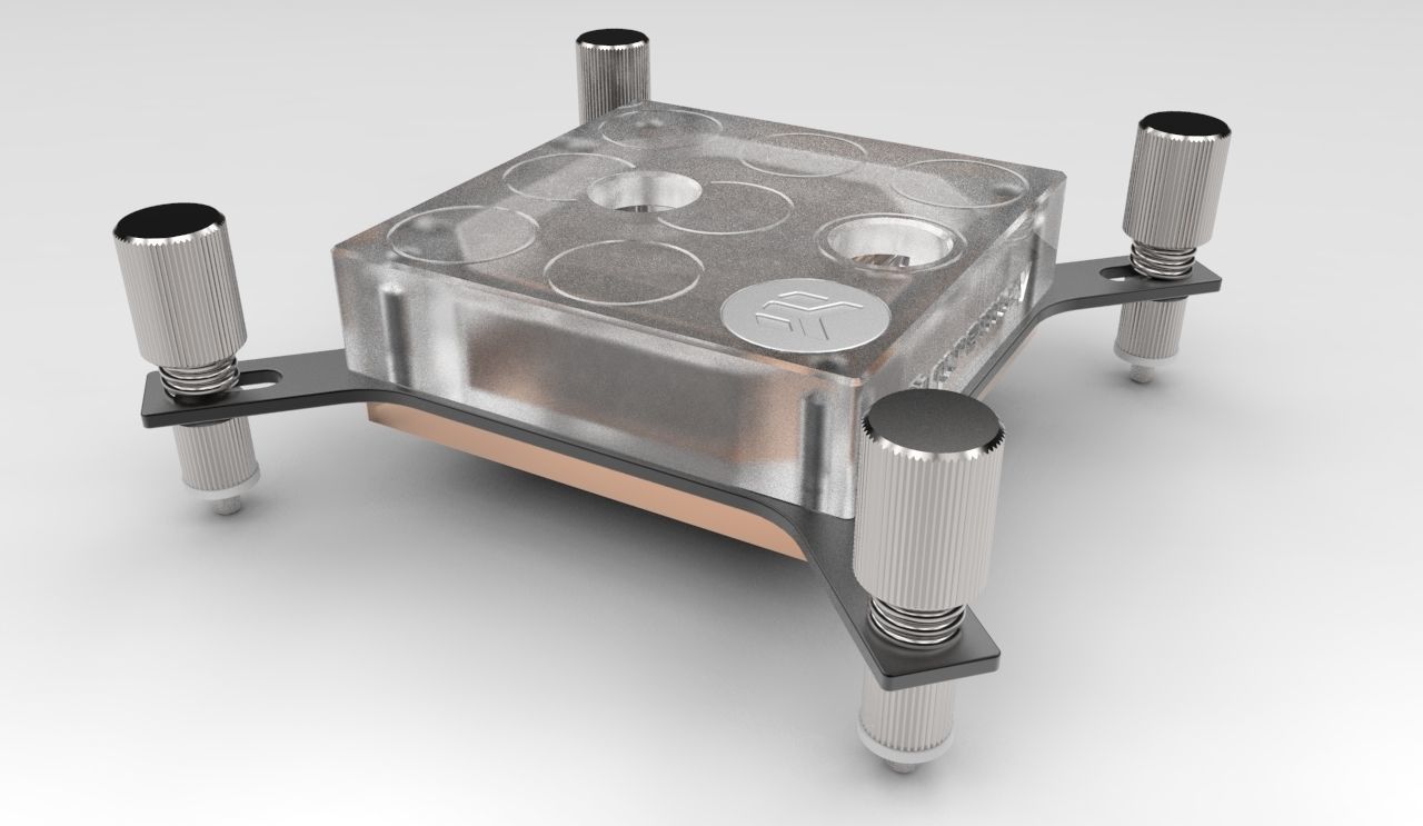 EK Supremacy Evo CPU Waterblock 3D model | CGTrader