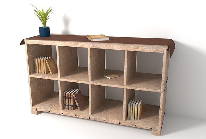 Book Case 3D model | CGTrader