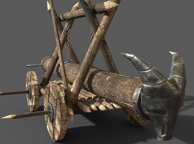 3D model Battering Ram-poly 3D model VR / AR / low-poly | CGTrader