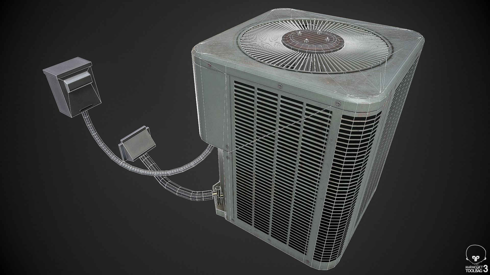 3D model AC Unit VR / AR / low-poly | CGTrader
