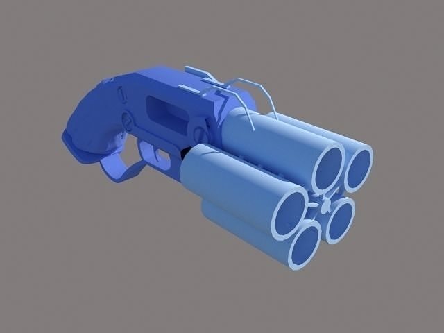Wip weapon expensive edition 2 3D model | CGTrader