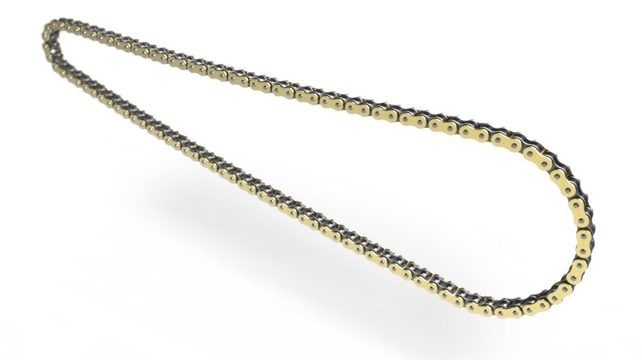 DID Motorcycle Chain 3D model | CGTrader