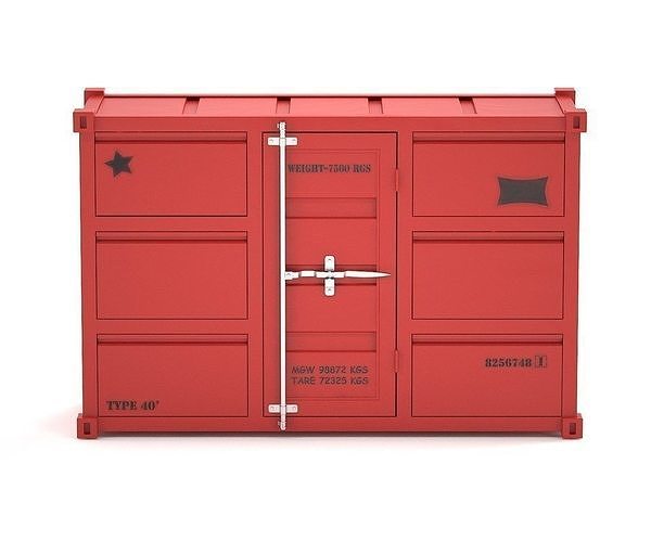 Sea Container Chest 3D model | CGTrader