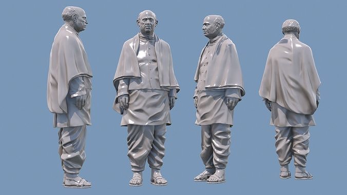 3D model Statue of Unity VR / AR / low-poly | CGTrader
