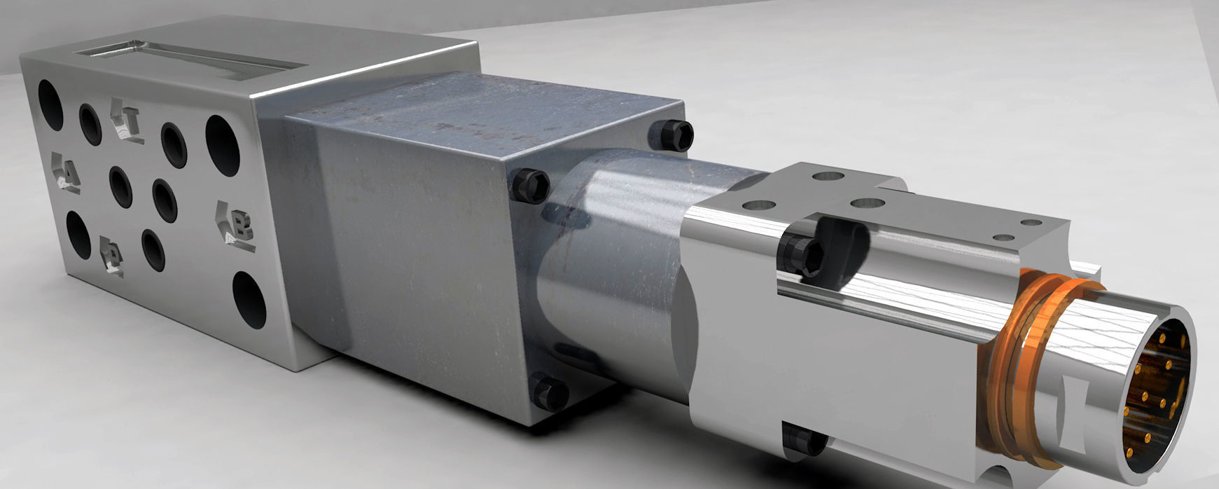 Hydraulic Valve 3D model | CGTrader